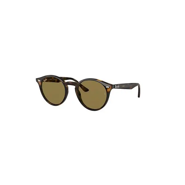 Ray-ban Sunglasses With Round Frame - Light Havana