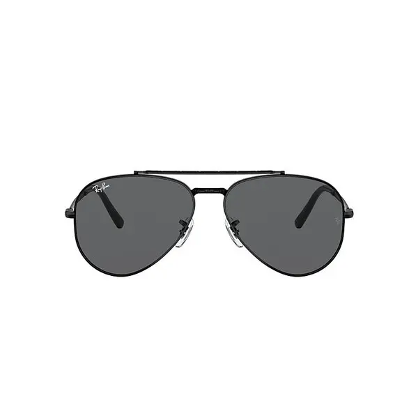 Ray-ban Aviator Sunglasses With Polarized Lenses - Black