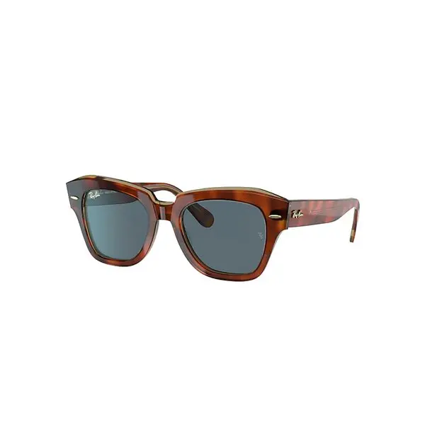 Ray-ban State Street Sunglasses - Havana On Transparent Beige