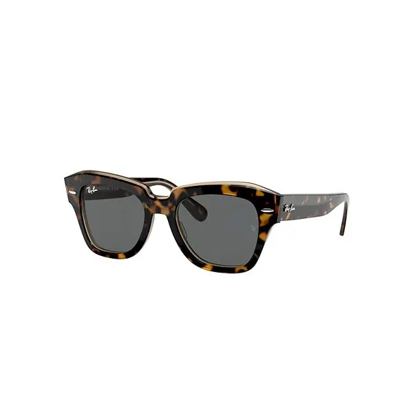 Ray-ban State Street Sunglasses - Havana On Transparent Brown
