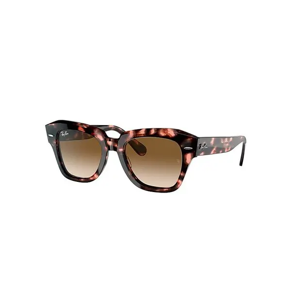 Ray-ban State Street Sunglasses - Pink Havana