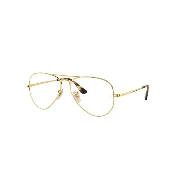 Ray-ban Aviator Eyeglasses Frame - Arista Gold
