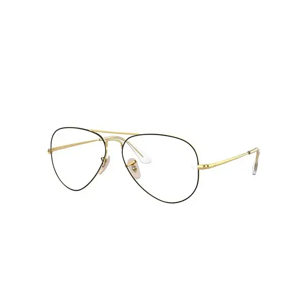Ray-ban Aviator Optics Eyeglasses Frame - Gold