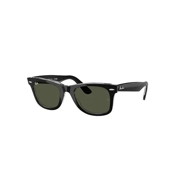 Ray-ban Original Wayfarer Classic Sunglasses - Black On Transparent