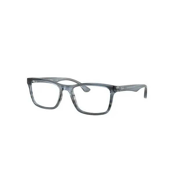 Ray-ban Optics Eyeglasses Frame - Striped Blue