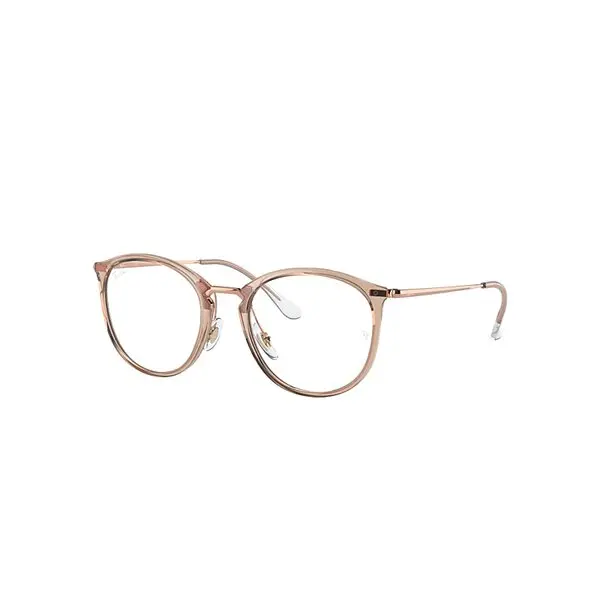 Ray-ban Optics Eyeglasses Frame With Clear Lenses - Gold
