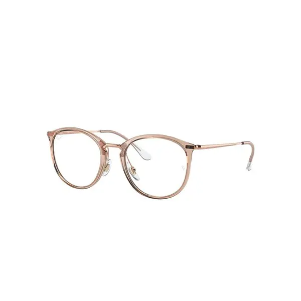 Ray-ban Rb7140 Optics Eyeglasses Frame - Gold