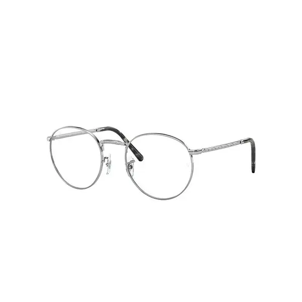 Ray-ban Round Optics Eyeglasses Frame - Silver