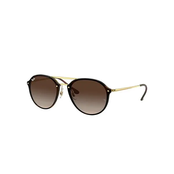 Ray-ban Blaze Double Bridge Sunglasses - Light Havana