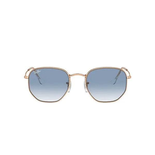 Ray-ban Hexagonal Sunglasses - Rose Gold