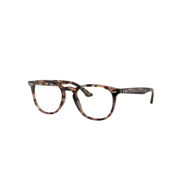 Ray-ban D-frame Eyeglasses - Shiny Pink Havana