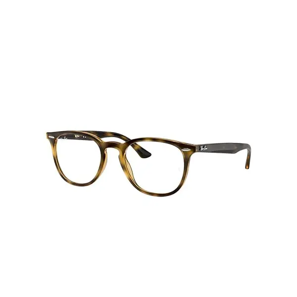 Ray-ban Round Frame Eyeglasses - Tortoise