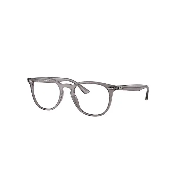 Ray-ban D-frame Eyeglasses - Transparent Grey