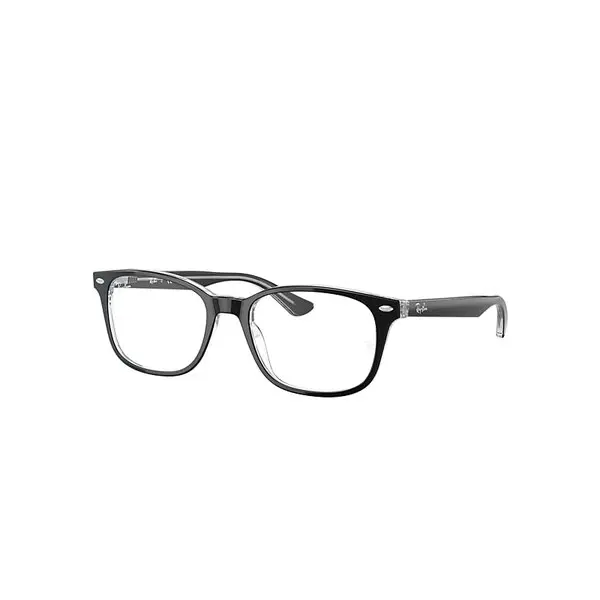 Ray-ban Square Eyeglasses Frame - Black