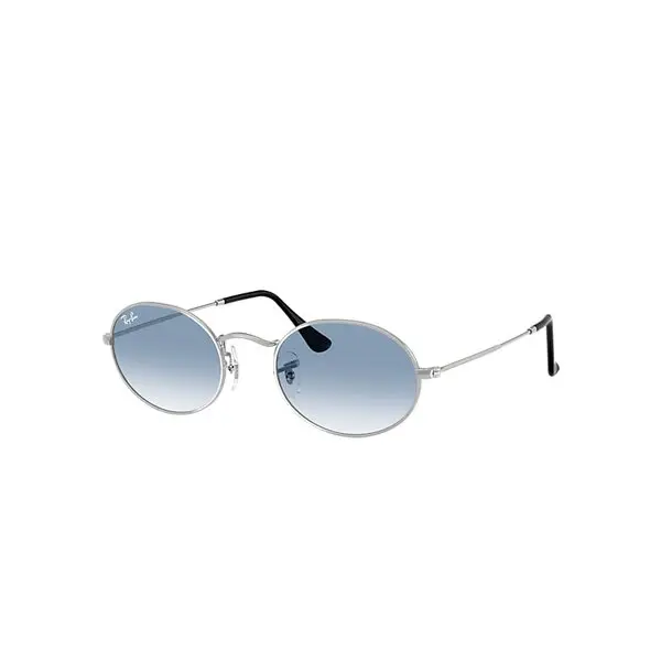 Ray-ban Oval Sunglasses - Silver