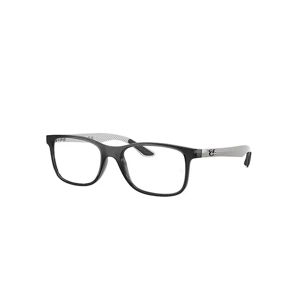 Ray-ban Optics Eyeglasses Frame - Matte Grey On Light Carbon