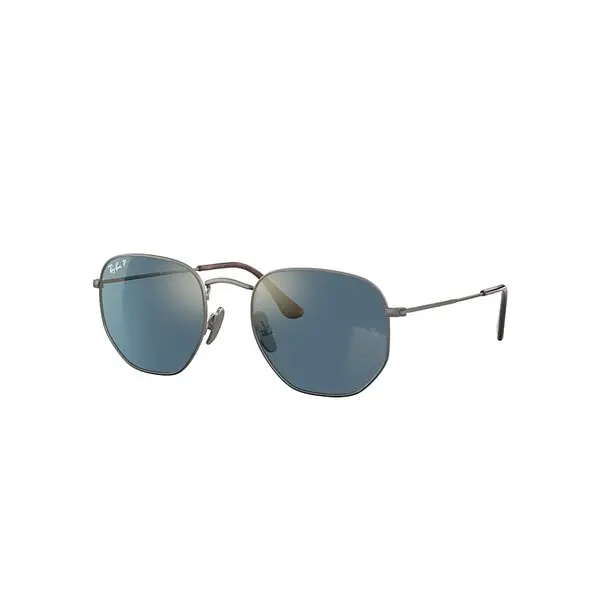 Ray-ban Hexagonal Titanium Sunglasses - Gunmetal