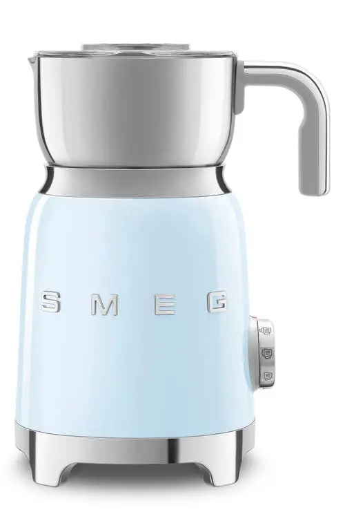 SMEG 50s Retro Style Milk Frother - Pastel Blue
