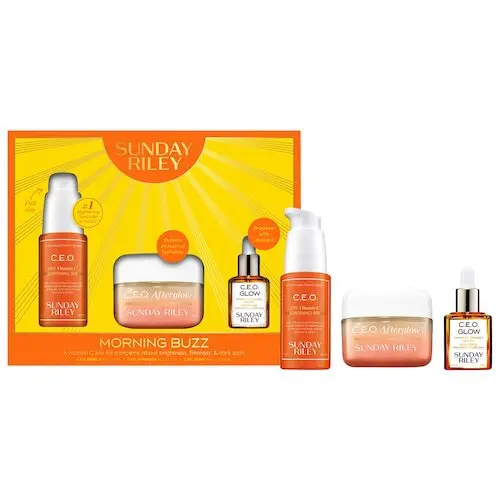 Sunday Riley Morning Buzz Vitamin C Trio Kit