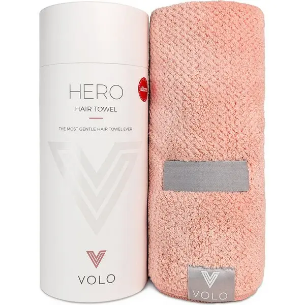 VOLO Hero Hair Towel - Cloud Pink