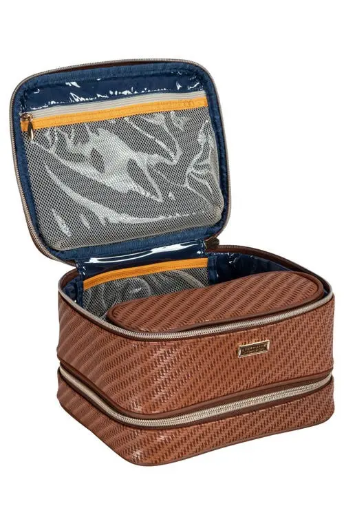 Stephanie Johnson Jenny Train Case - Cognac