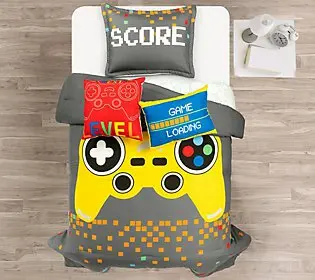 LUSH DECOR Video Games Oversized Comforter 4-piece Twin By