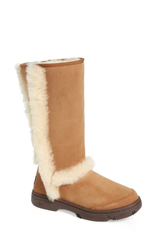 UGG Sunburst Genuine Shearling Tall Boot - Che