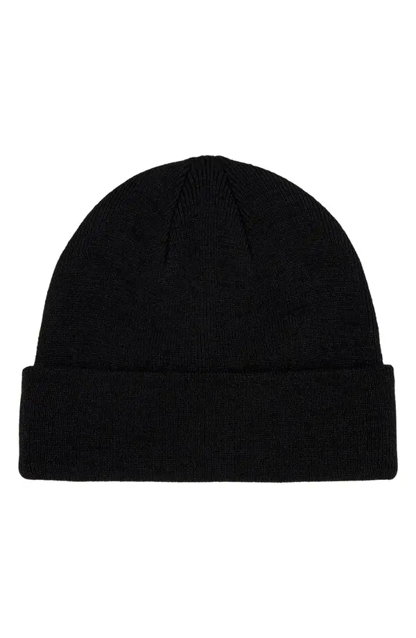 Kate Spade New York Metallic Rib Bow Beanie In Black - 20  display picture 3
