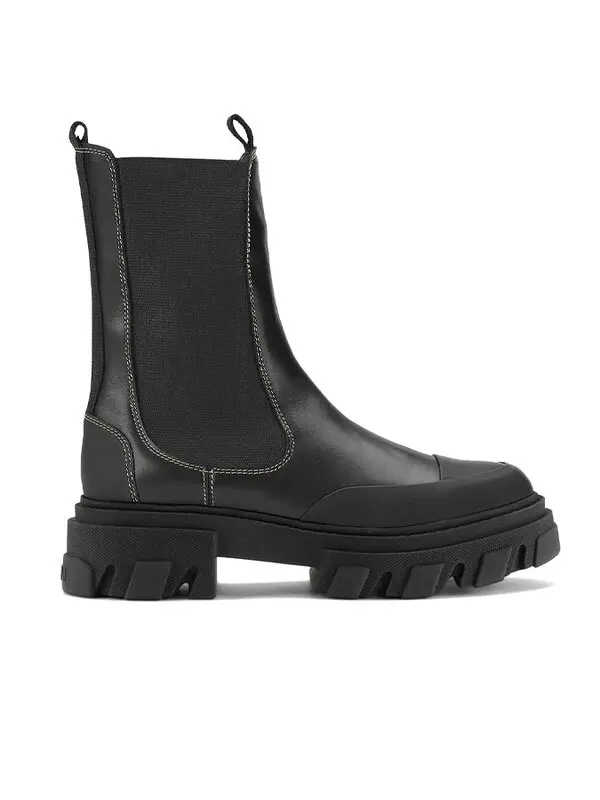 GANNI Mid Chelsea Boots