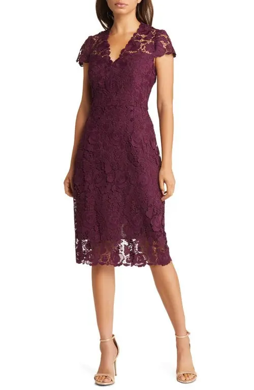 Eliza J Lace Sheath Dress