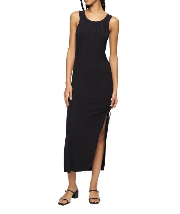 Calvin Klein Ruched Midi Tank Dress