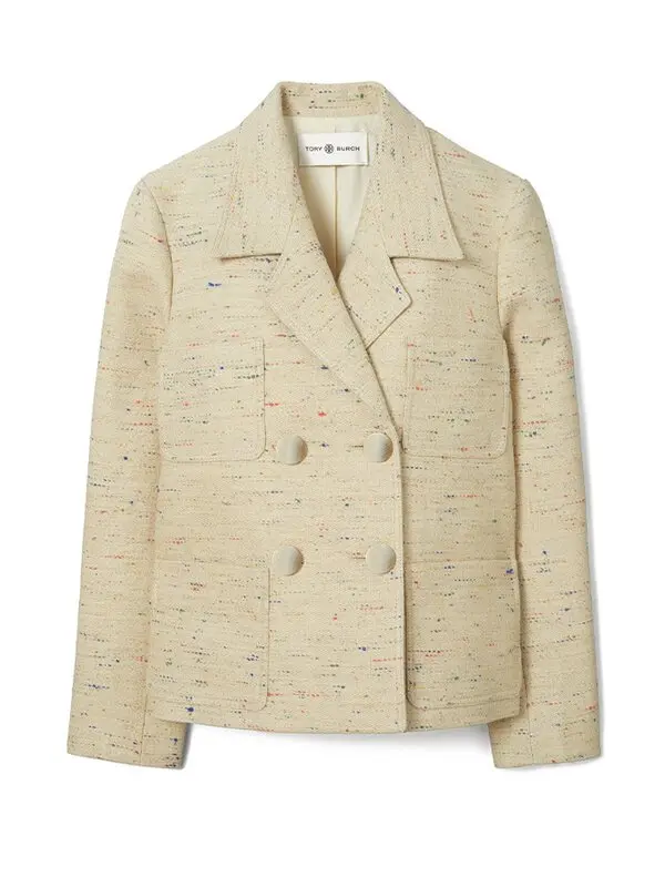 Tory Burch  Confetti Twill Blazer
