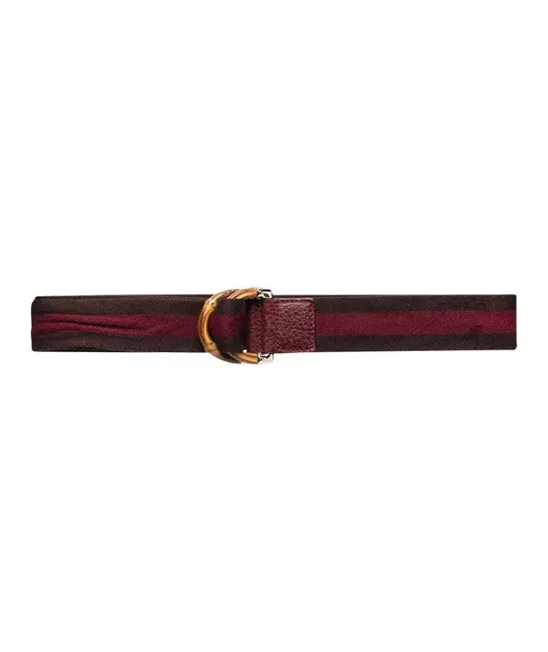 Gucci 2010 Bamboo Web Belt