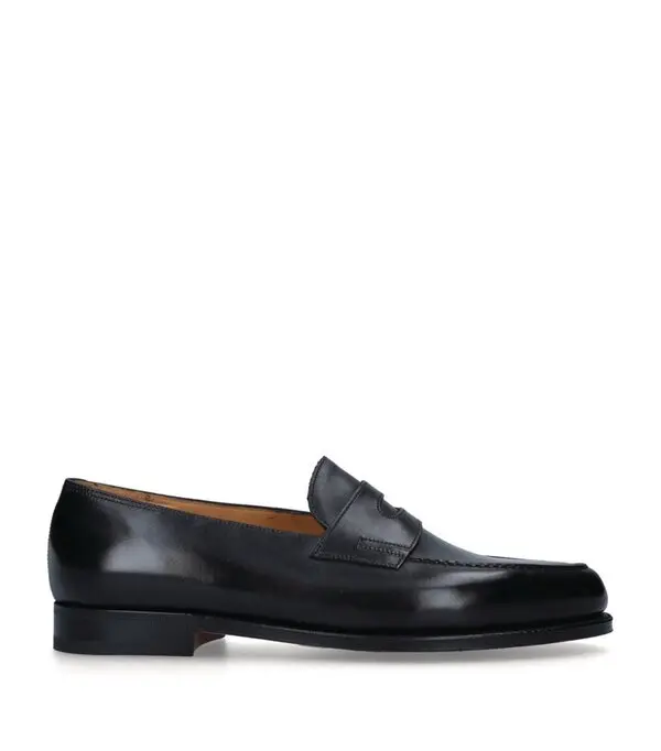 John Lobb Leather Lopez Loafers