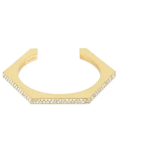 Burberry - BOLT CRYSTAL CUFF BRACELET
