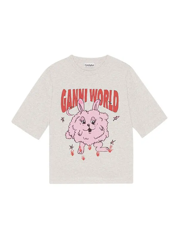GANNI Bunny T-shirt
