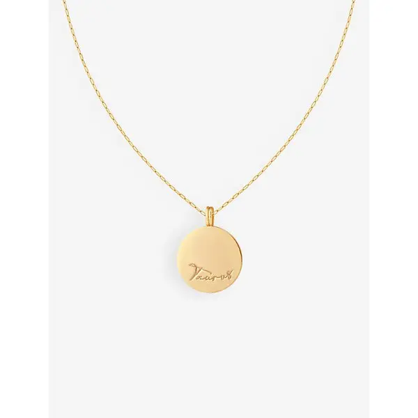 ASTRID & MIYU Taurus Zodiac Necklace - Gold