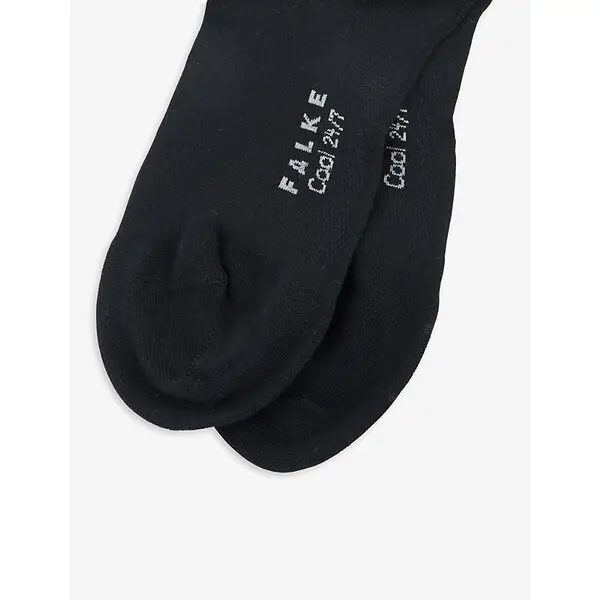 Falke Cool 24/7 Logo Stretch-cotton Blend Socks