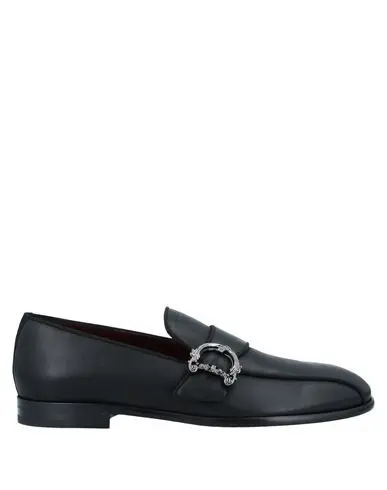 Dolce & Gabbana Loafers In Calfskin, Viscose And Cotton
