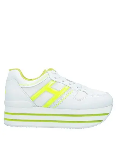 Hogan Leather Low-top Sneakers - Yellow