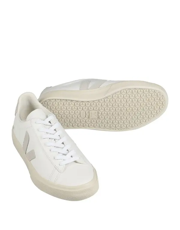 VEJA Sneakers In Leather With Logo - White