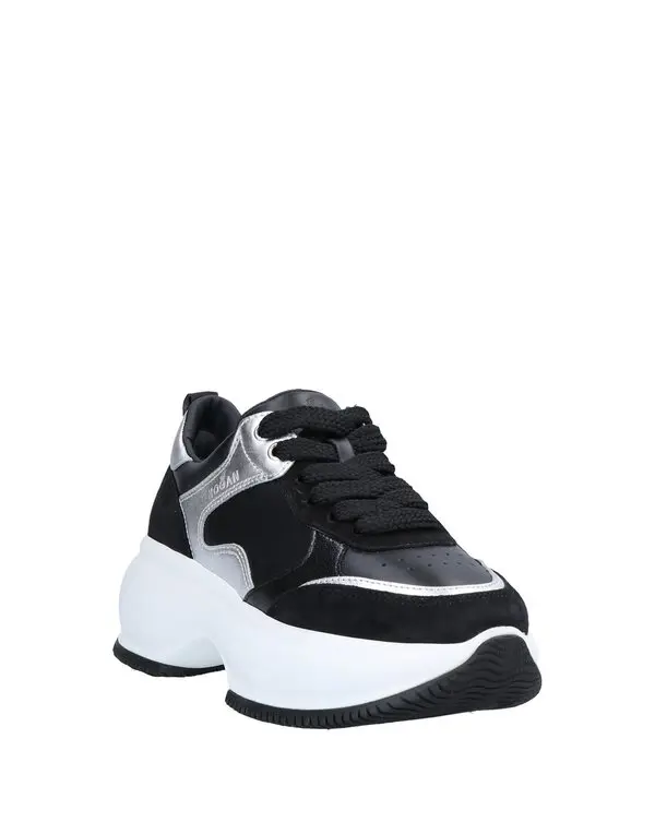Hogan Leather Sneakers - Black