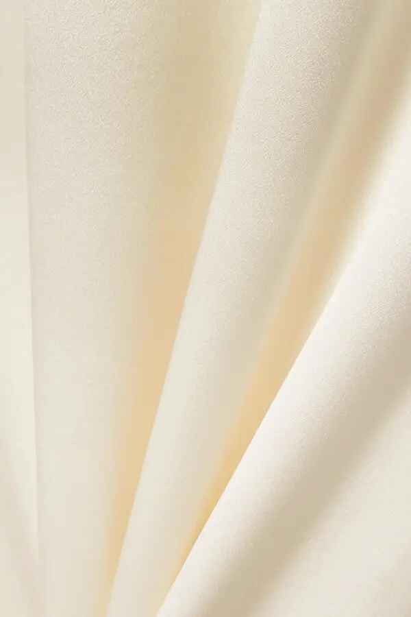 Saint Laurent Strapless Silk-satin Gown