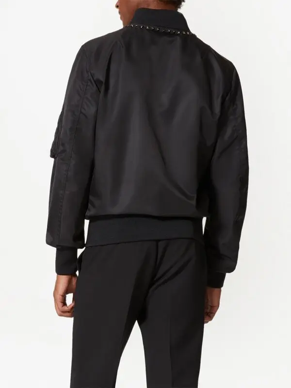 Valentino Garavani Studded Bomber Jacket