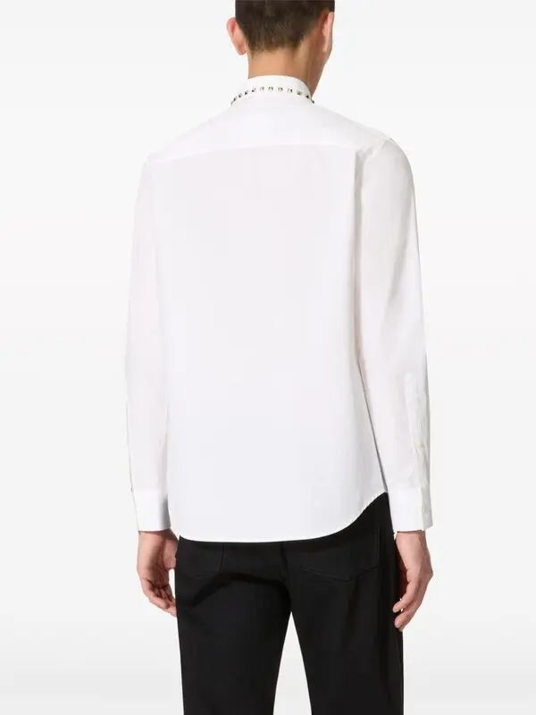 Valentino Garavani Untitled Stud Cotton Shirt