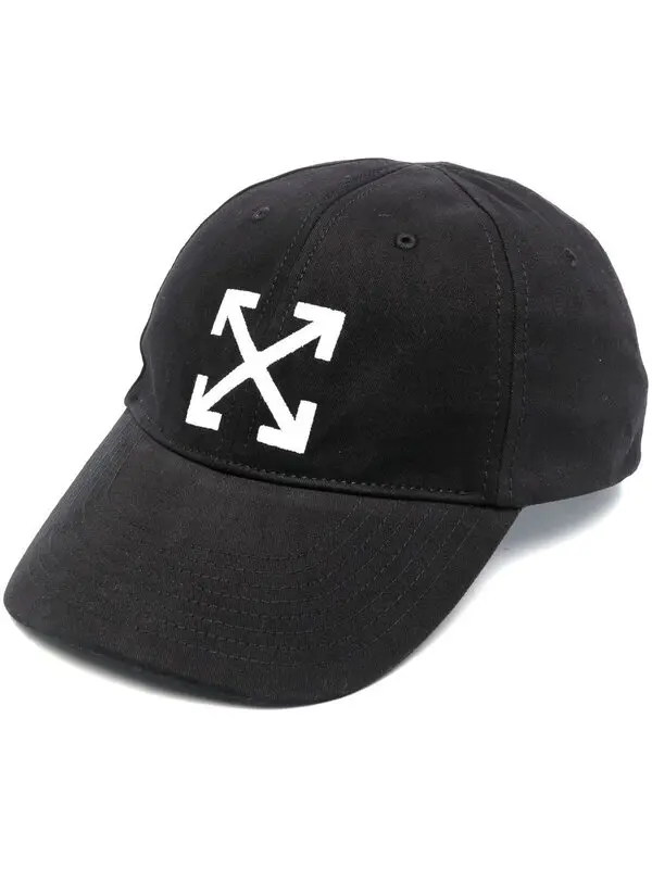 Off-White Arrow Baseball Cap - Black