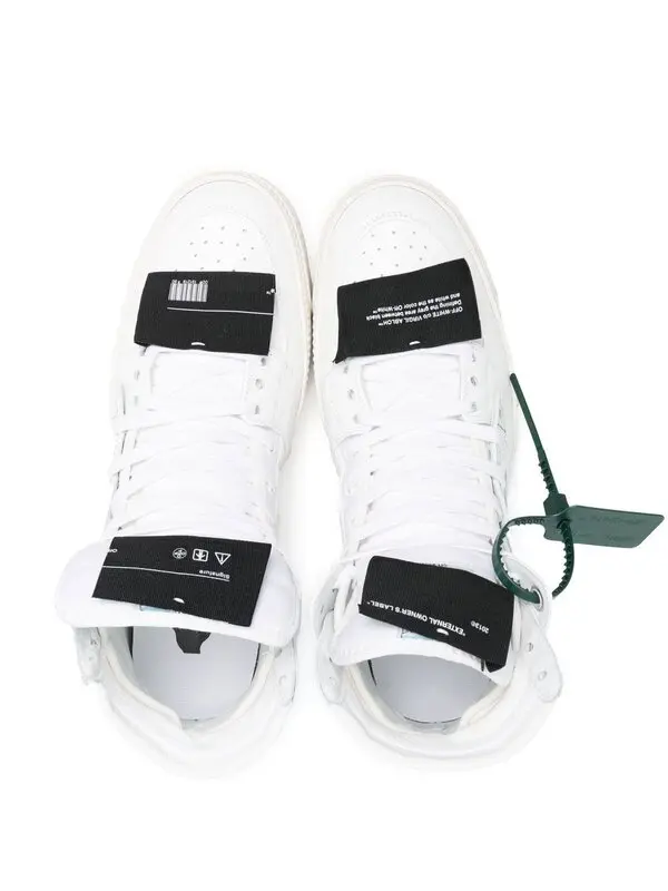 Off-White 3.0 Off-court High-top Sneakers - White