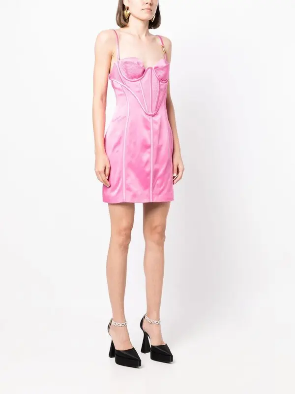 Versace Medusa Corset Mini Dress