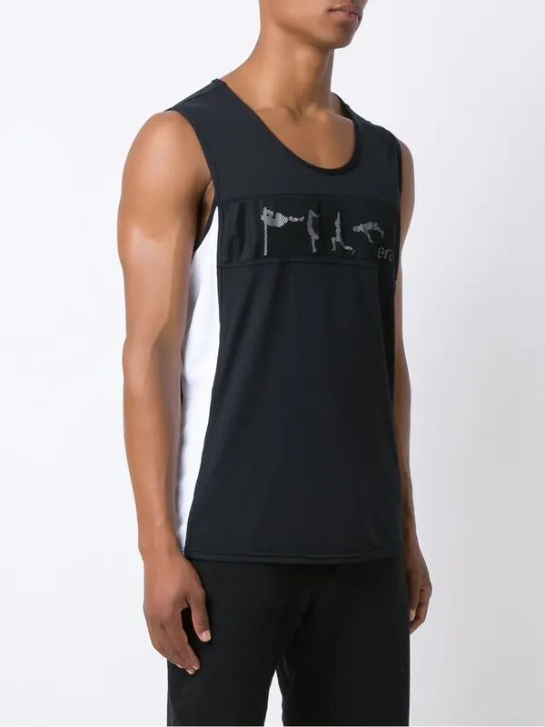 AMIR SLAMA Eras Print Sleeveless Tank Top