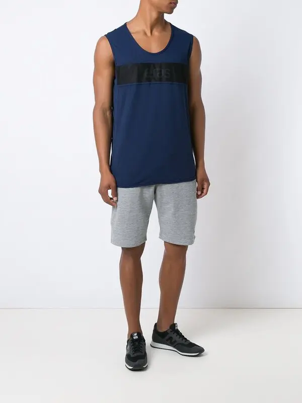 AMIR SLAMA X Erasmo Logo Tank T-shirt